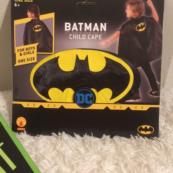 Costumes | Kids Batman Cape And Halloween Tote Bag | Poshmark